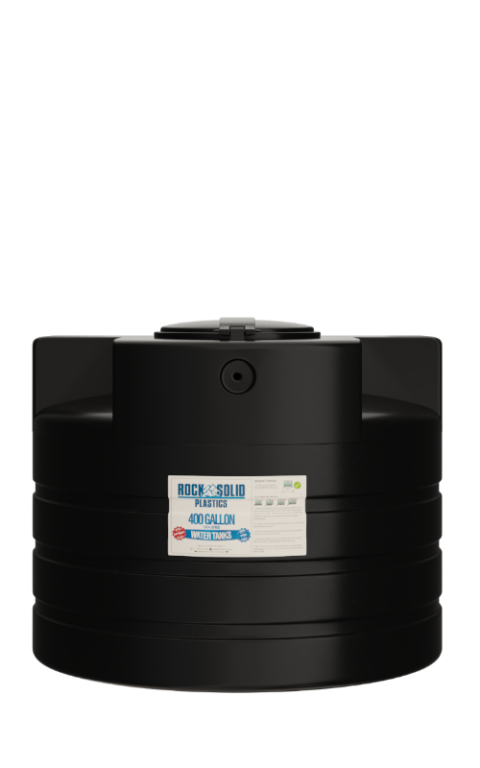 400 Gallons (Low Profile) Water Tank | RockSolidPlastics