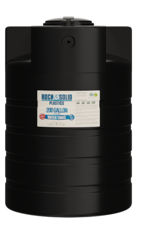 200 Gallons Water Tank | RockSolidPlastics